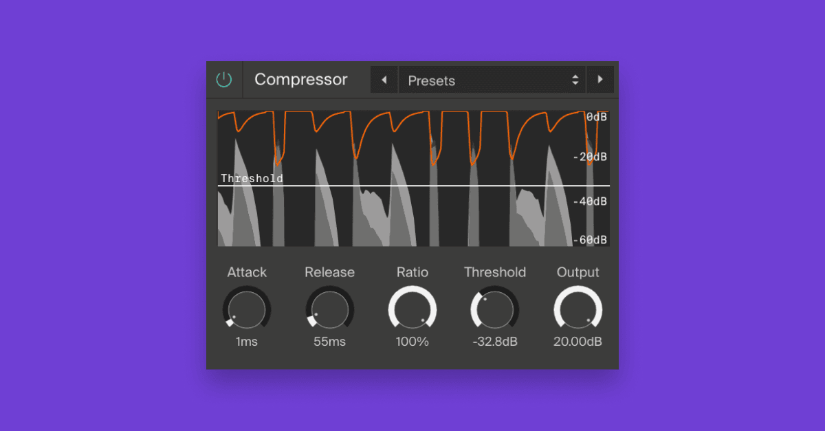 Compressor | Mix with audio compressor online | Soundation