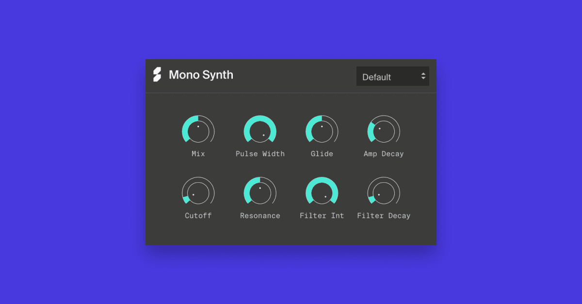 Mono synth | Monophonic synthesizer online | Soundation