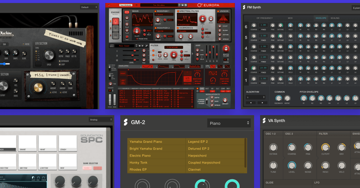 Virtual instruments and presets online | Soundation