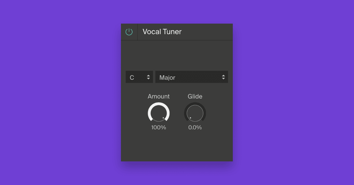 Vocal Tuner | Pitch correction online | Soundation