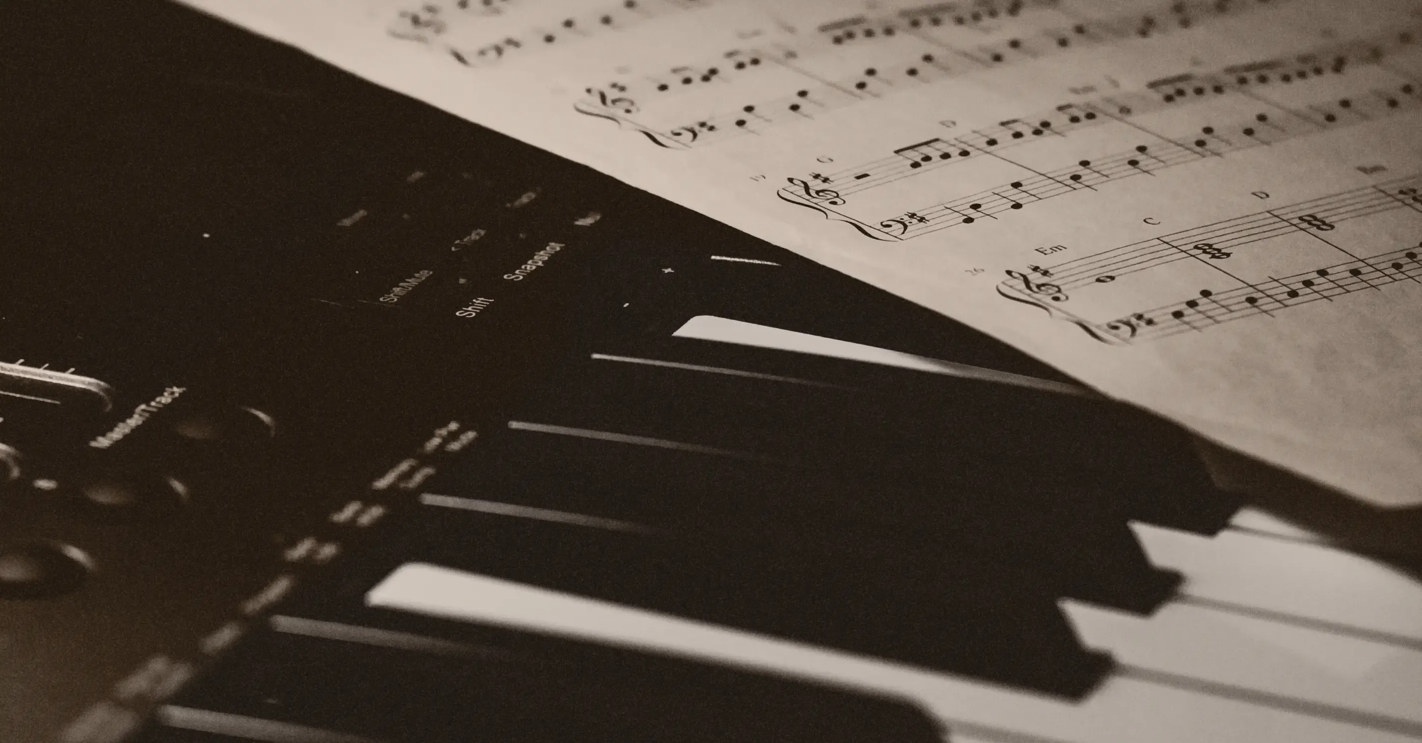 Teaching music theory through digital composition